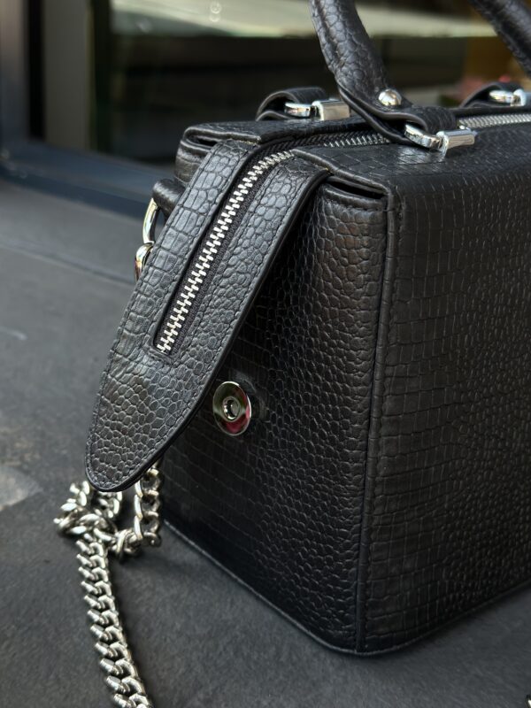 Scotty Paris bowler – Black leather | The Scotty Bag Co.